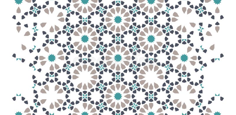 Morocco Arabian Seamless Vector Art Pattern, Border, Wallpaper, Texture ...