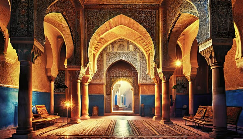 Morocco architecture stock illustration. Illustration of morocco ...