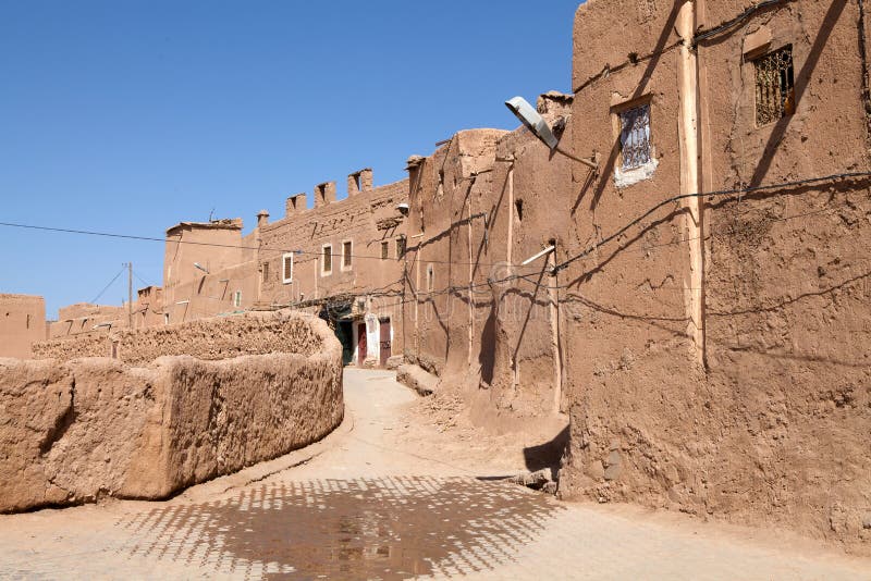 Morocco fortified city stock image. Image of morocco - 26761661