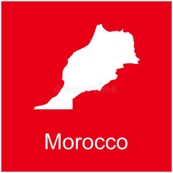 Morocco map icon stock image. Image of sahara, symbol - 317023927