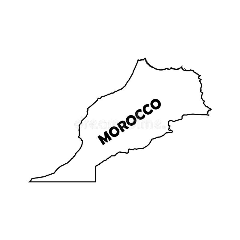 Morocco map icon stock vector. Illustration of border - 264152994 Morocco map icon stock vector. Illustration of border - 264152994