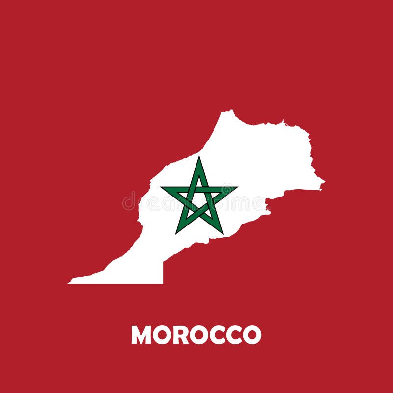 Morocco map icon stock vector. Illustration of flag - 264152997 Morocco map icon stock vector. Illustration of flag - 264152997