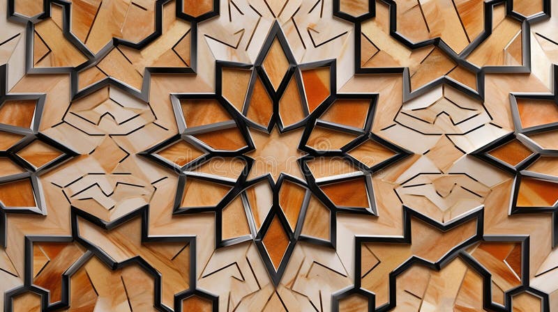 Morocco Marble Texture AI Generated Image Stock Illustration ...