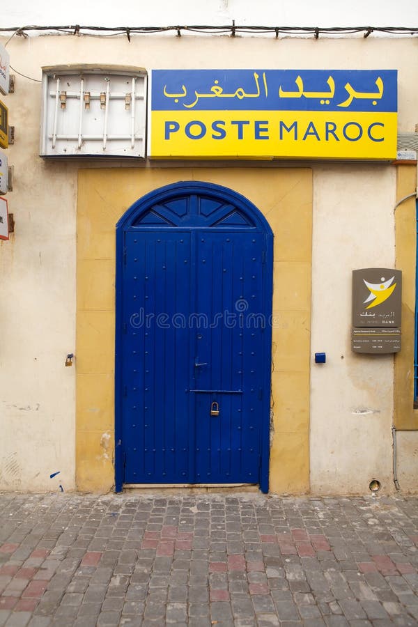 Morocco postal service editorial stock photo. Image of communication ...