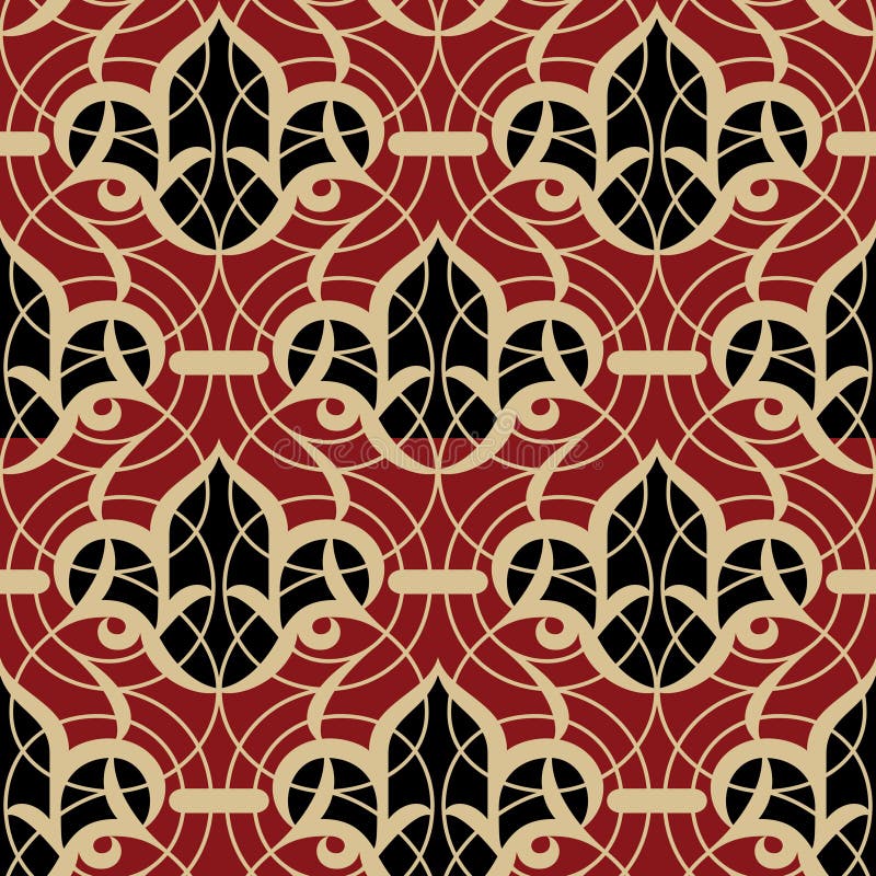 Morocco Seamless Pattern stock vector. Illustration of decor - 68364713