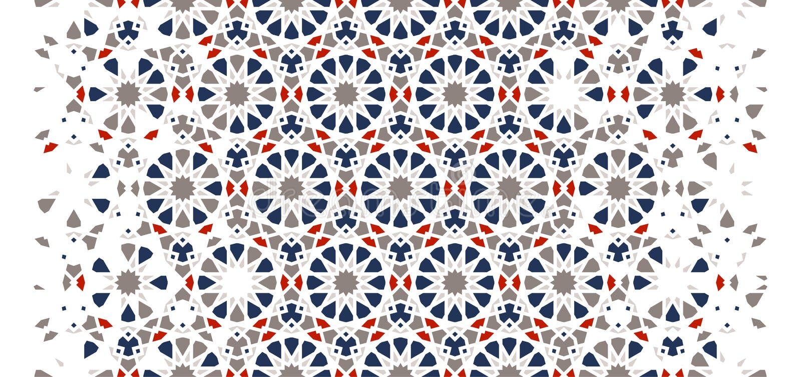 Moroccan Arabesque Seamless Vector Art Pattern, Border, Wallpaper ...