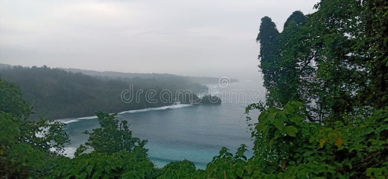 Morotai beach Morotai stock photo. Image of cliff, beach - 207527442