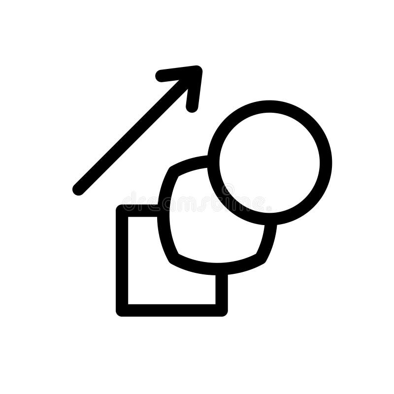 Morphing Shape Icon. Transition of Geometric Figures. Morph One Object ...