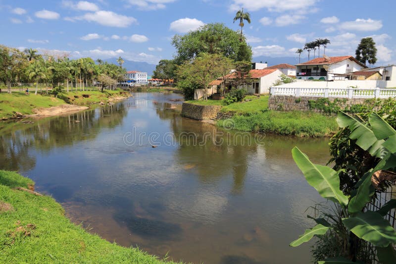 Morretes town, Brazil stock photo. Image of colorful - 267504412