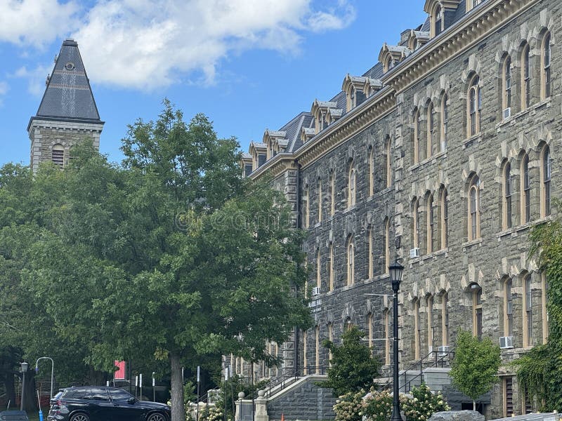 Morrill Hall - Arts and Sciences at the Cornell University Campus in Ithaca, New York Editorial ...