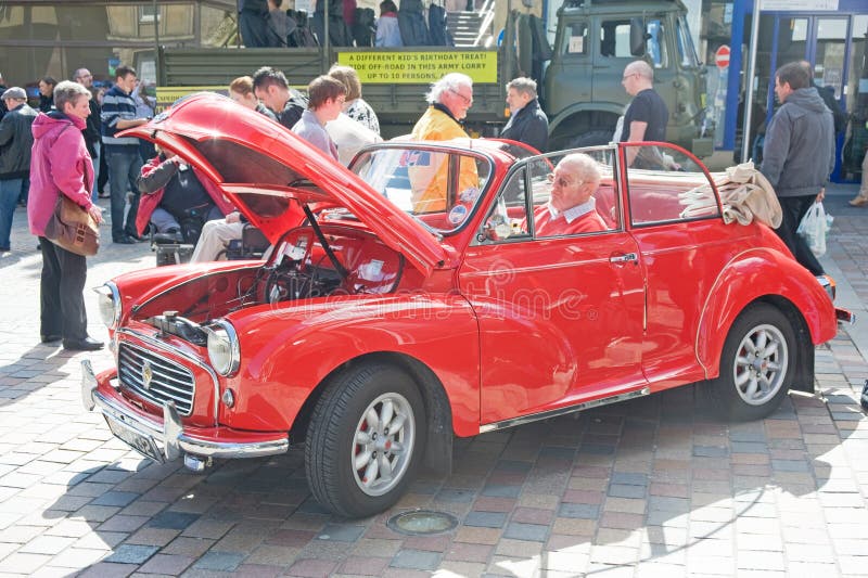 Morris 1000 open tourer editorial photography. Image of inverness ...
