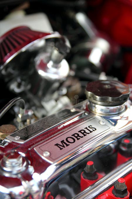 Morris Car Engine editorial stock image. Image of gasoline - 16721094