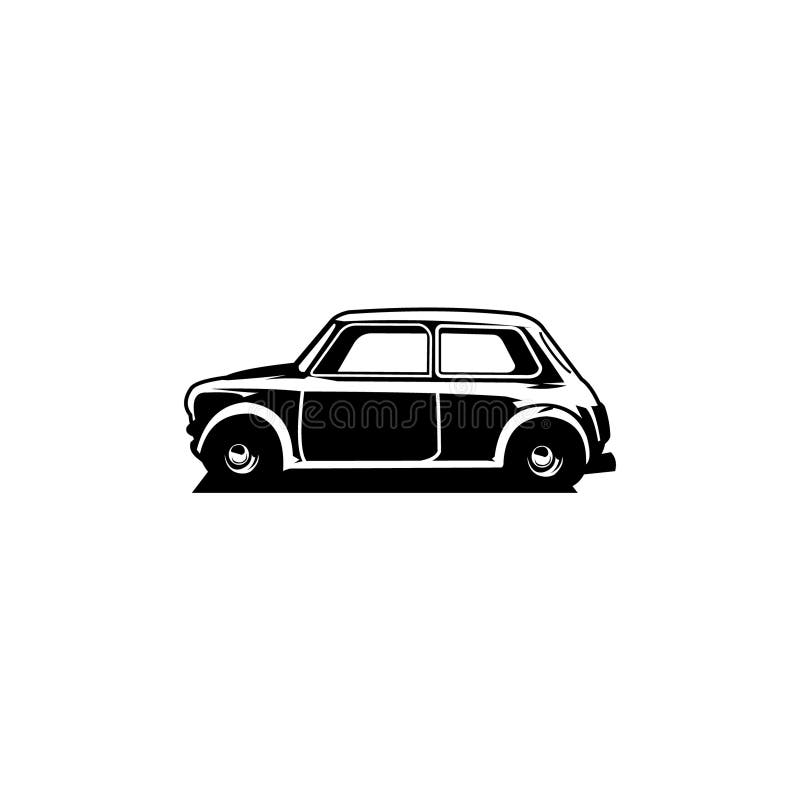Morris -an Car Logo Isolated White Background View from Side. Stock ...