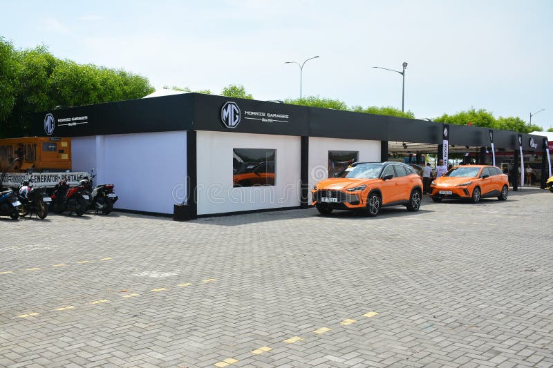 Morris Garages Booth at Autofest Test Drive in Pasay, Philippines ...