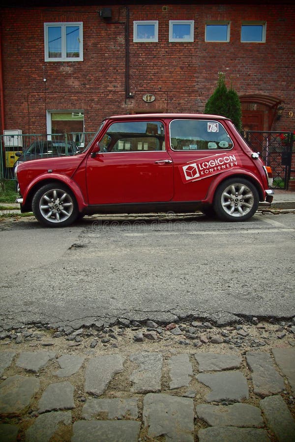 Classic British Car Morris Mini Cooper Editorial Stock Photo - Image of ...