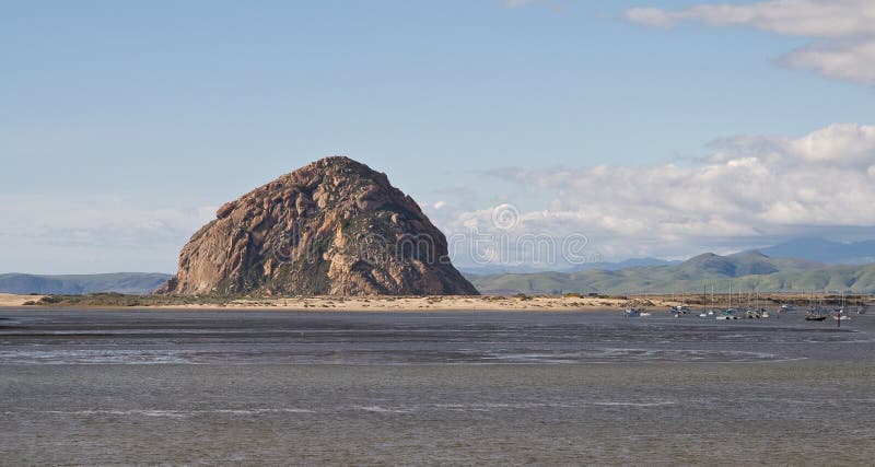 Morro Rock stock photo. Image of pacific, california - 25794054