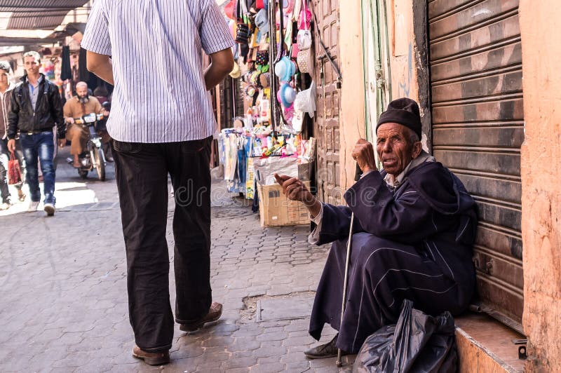 Morroccan Man (Street) editorial image. Image of africa - 53653895