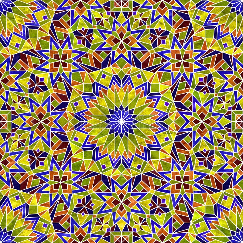 Morrocan pattern stock illustration. Illustration of traditional ...