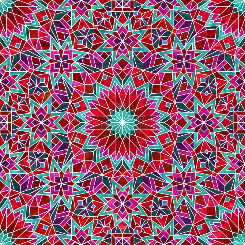 Morrocan pattern stock illustration. Illustration of abstract - 118318164