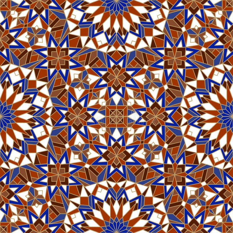 Morrocan pattern stock vector. Illustration of pattern - 118240796