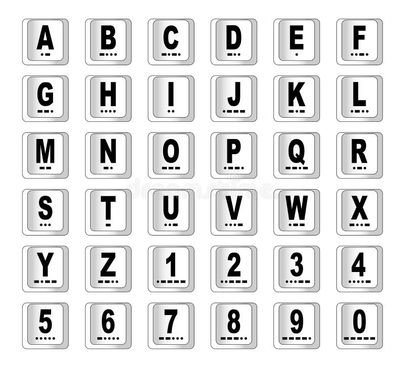 Code Alphabette Stock Illustrations – 2 Code Alphabette Stock ...