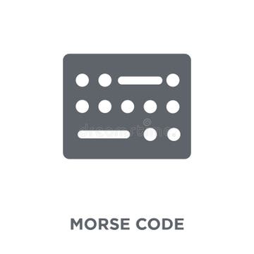 Morse Code Pattern Stock Illustrations – 60 Morse Code Pattern Stock ...