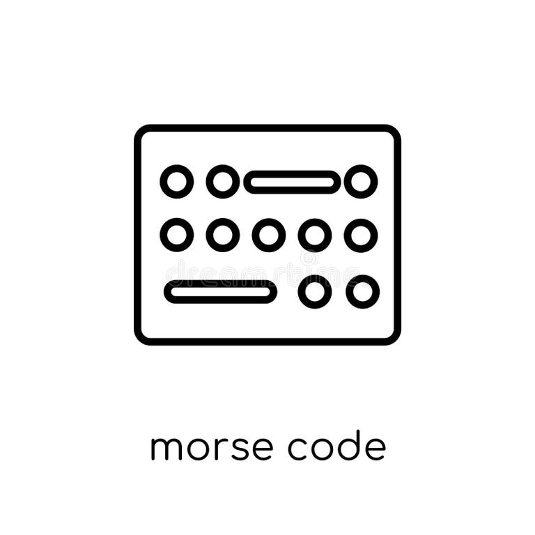 Morse Code Pattern Stock Illustrations – 60 Morse Code Pattern Stock ...