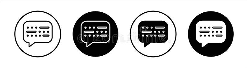 Morse Code Flat Line Icon Set. Morse Code Thin Line Illustration Vector Stock Vector ...