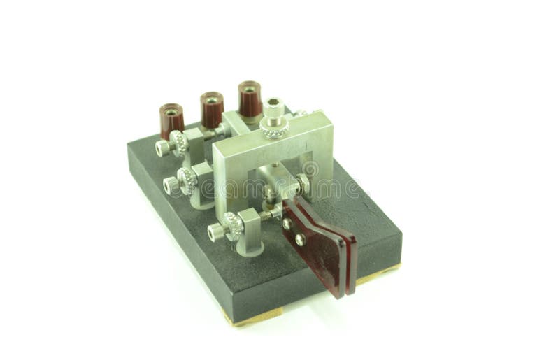 Morse Code Keyer stock image. Image of phone, tool, telegraphic - 30806949