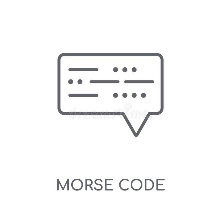 Morse Code Pattern Stock Illustrations – 116 Morse Code Pattern Stock ...