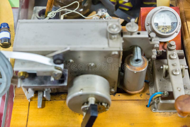 Morse electric telegraph stock photo. Image of device - 88901720