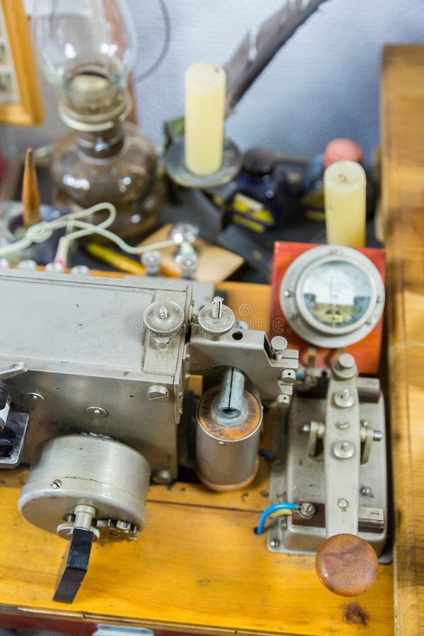 Morse electric telegraph stock image. Image of signal - 88901429