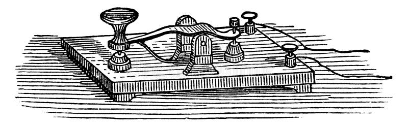 Morse Code Key Stock Illustrations – 109 Morse Code Key Stock ...
