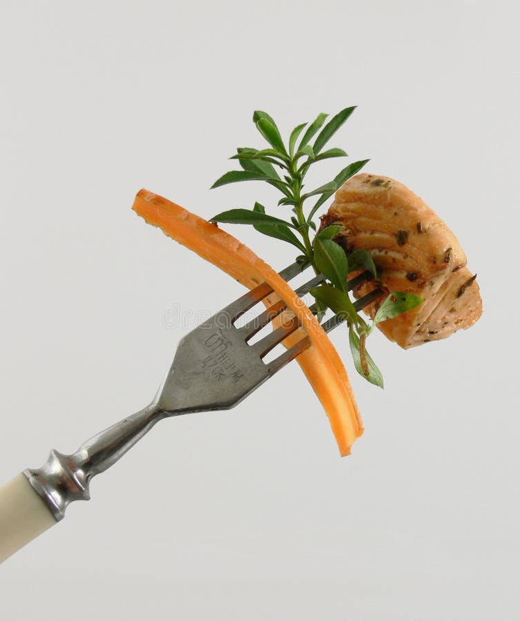 Morsel stock image. Image of sprig, mouthful, herb, carrots - 12306397