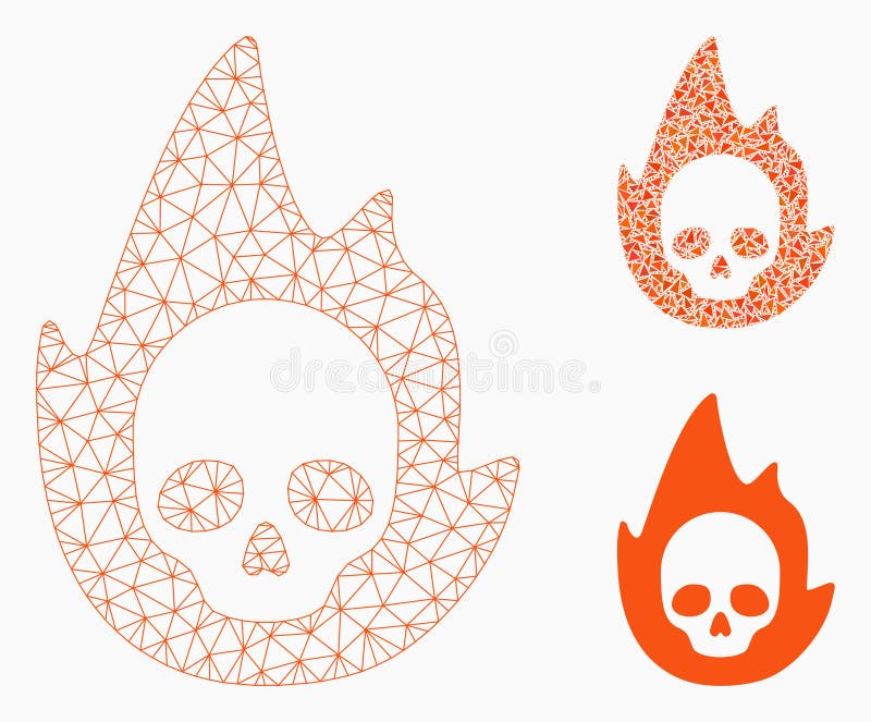 Mortal Flame Vector Mesh Network Model and Triangle Mosaic Icon Stock ... Mortal Flame Vector Mesh Network Model and Triangle Mosaic Icon Stock ...