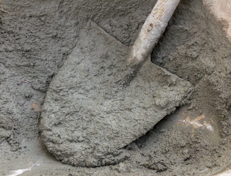 Mortar preparation stock photo. Image of mixing, cement - 62379344