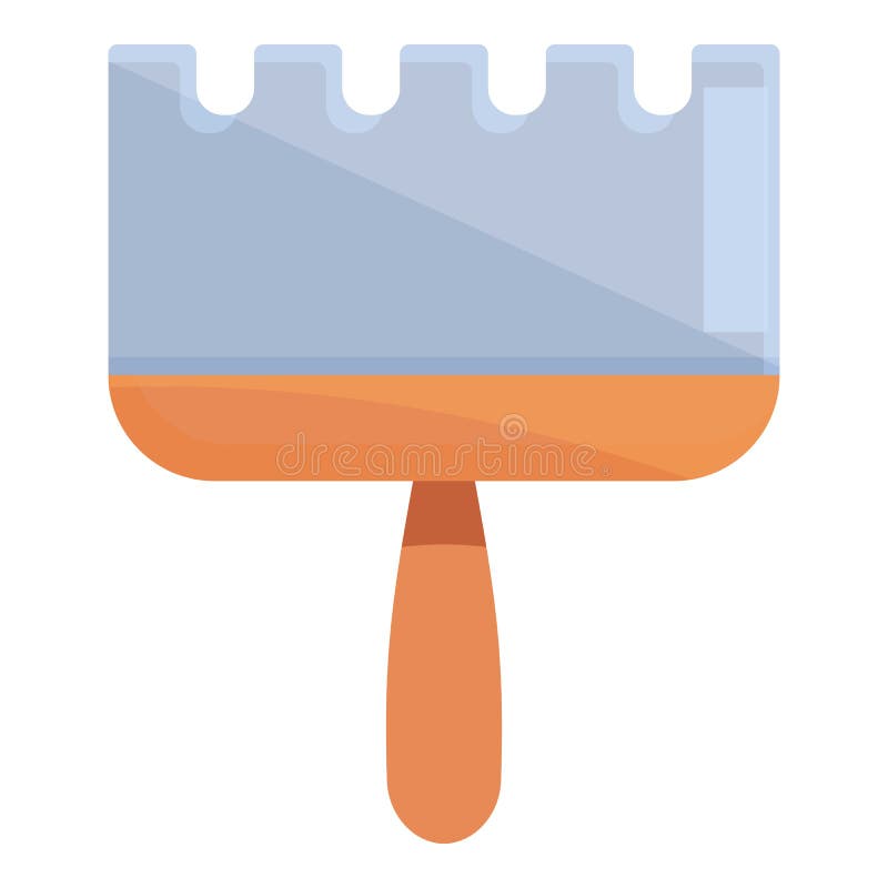 Mortar Trowel Icon Cartoon Vector. Brick Wall Stock Vector ... Mortar Trowel Icon Cartoon Vector. Brick Wall Stock Vector ...