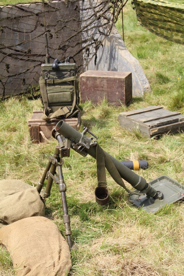 Mortar of the Second World War Stock Photo - Image of army, weapon ...