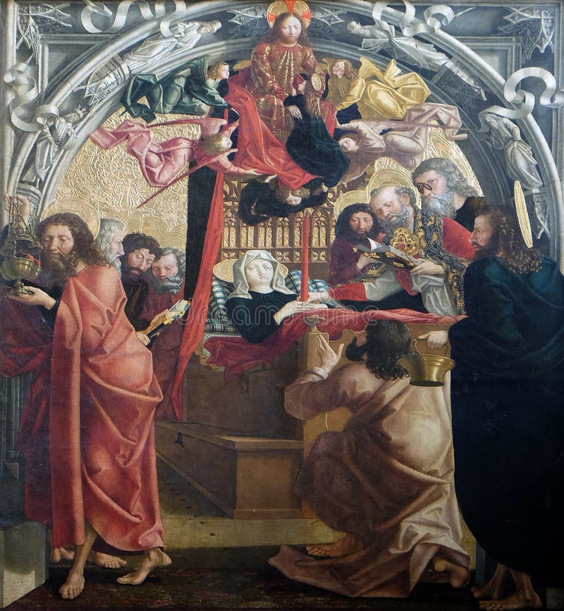 Morte da Virgem Maria foto de stock editorial. Imagem de patrimônio ...