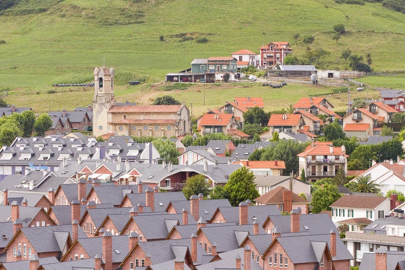 Mortera, Spain stock image. Image of area, copy, houses - 33788855