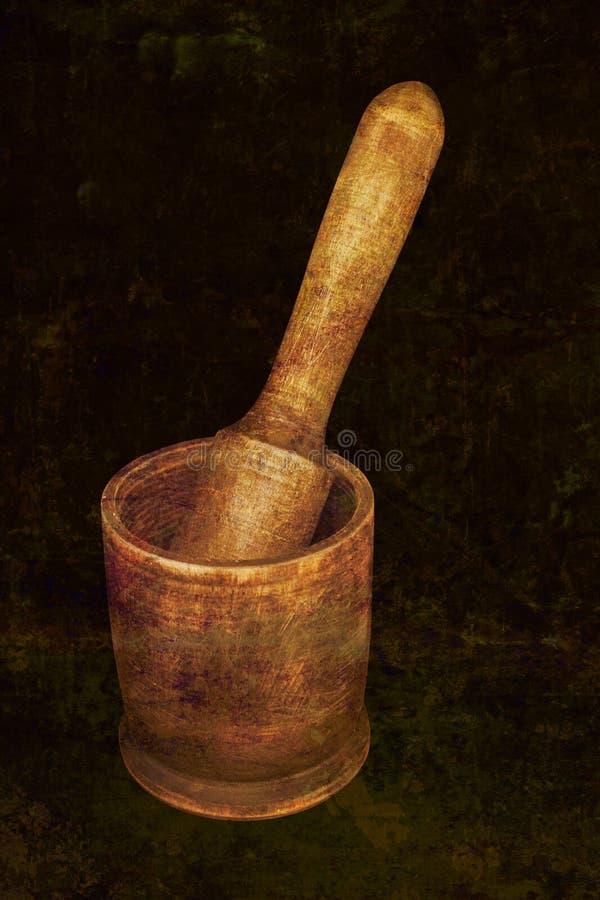 Mortero y almirez foto de archivo. Imagen de cuidado - 294205970