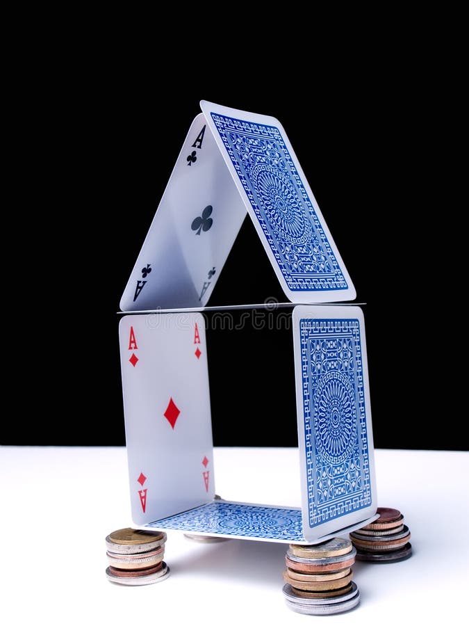 Card House stock image. Image of group, hobby, exhibition - 5404051