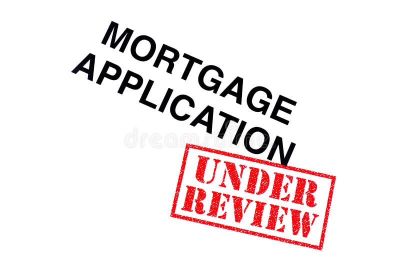 Mortgage Application Under Review Stock Image - Image of finance, buyer ...