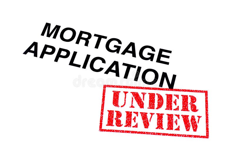 Mortgage Application Under Review Stock Image - Image of estate, borrow ...