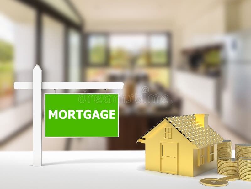 Mortgage house sign stock image. Image of estate, sign - 83246485