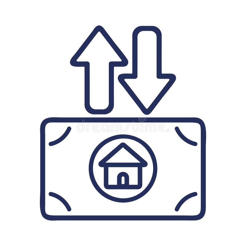 Mortgage Rate Comparison Icon Stock Vector - Illustration of vector ...