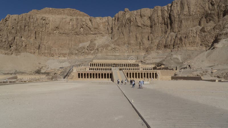 The Mortuary Temple of Khufu at Giza Pyramid Complex Revealing Part of ...
