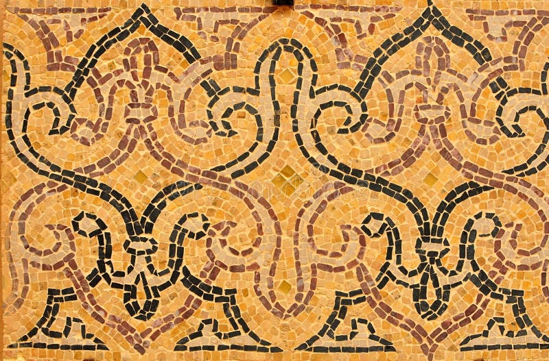 Mosaïque arabe photo stock. Image du ornement, marocain - 15043552
