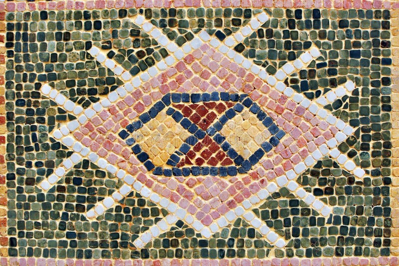 Mosaïque arabe photo stock. Image du ornement, marocain - 15043552