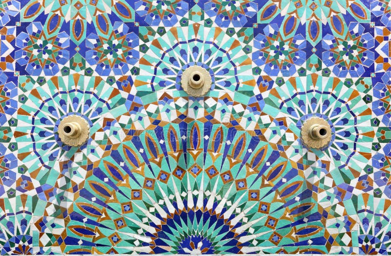 Mosaïque orientale photo stock. Image du configuration - 33248680